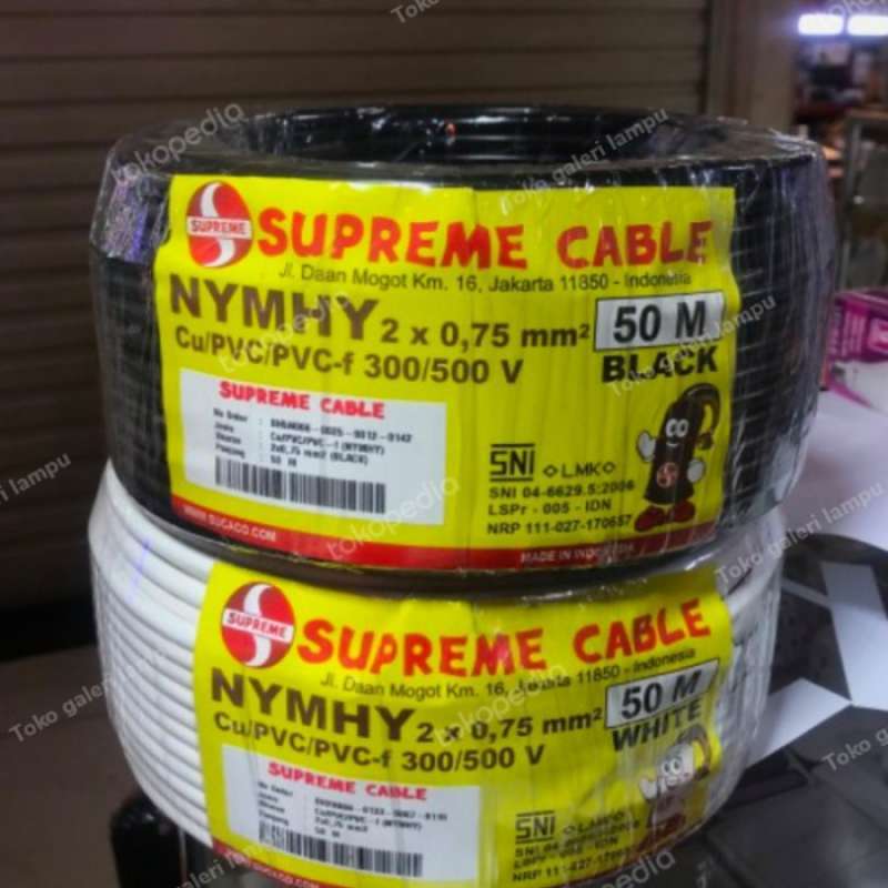 Jual Kabel Nyyhy 2 X0 75 25 Terbaik Juli 2024 - Harga Murah & Gratis ...