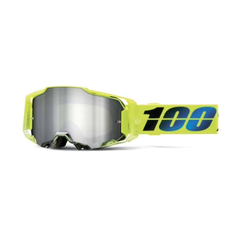 Promo Goggle 100% Armega Koropi Neon Yellow / Goggle Mx Trail Jetski ...