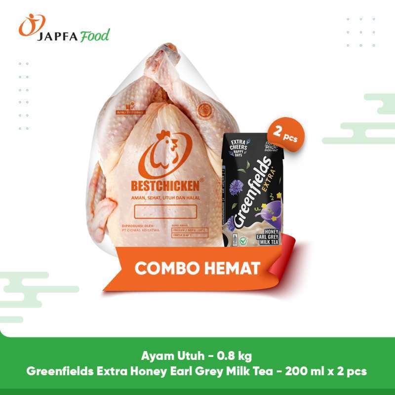 Jual Combo Hemat Ayam Karkas 800 Gr + Uht Extra Cheers 200 Ml X 2pcs Di ...