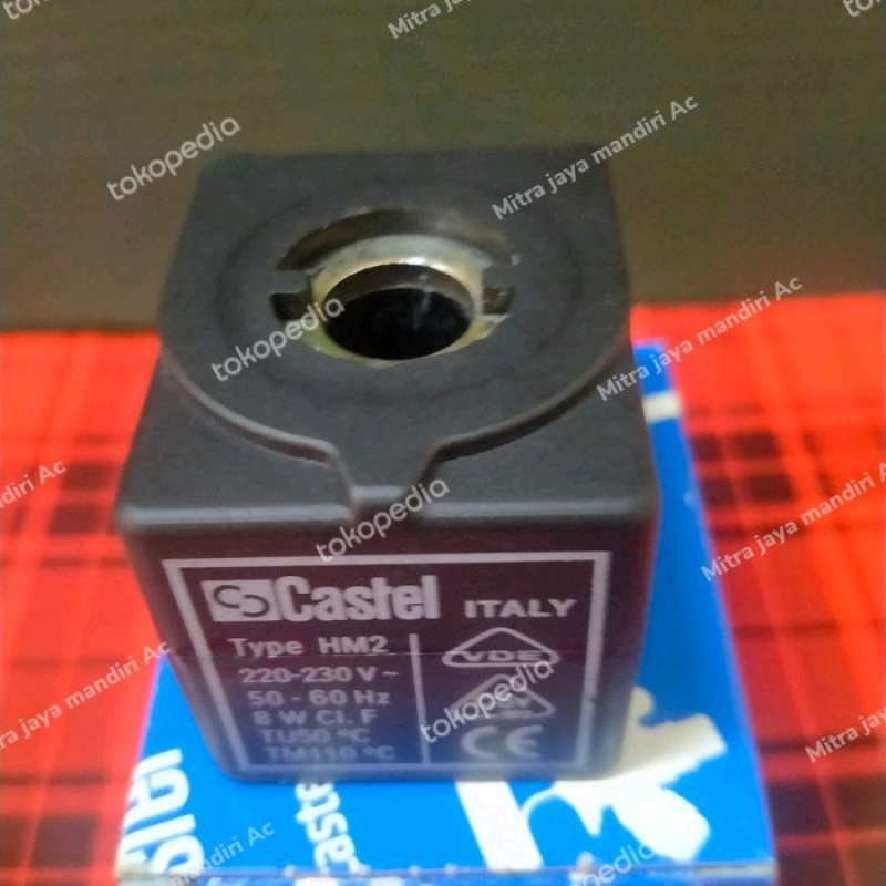 Promo Solenoid Coil Hm2 Castel 220-230v/ 50-60hz Cat:9300/ra6 Diskon 23 ...