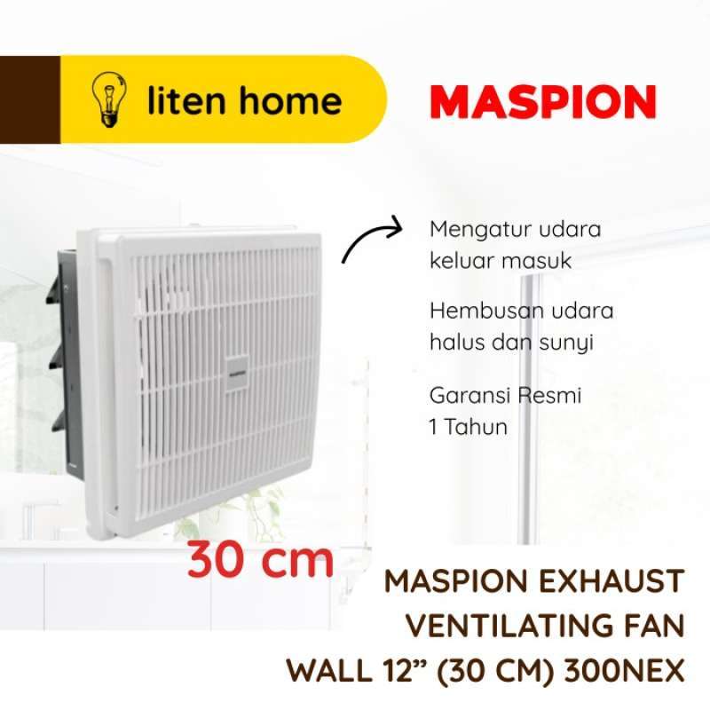Promo Wall Exhaust Fan / Kipas Exhaust Dinding 12 inch MV300NEX NEX ...