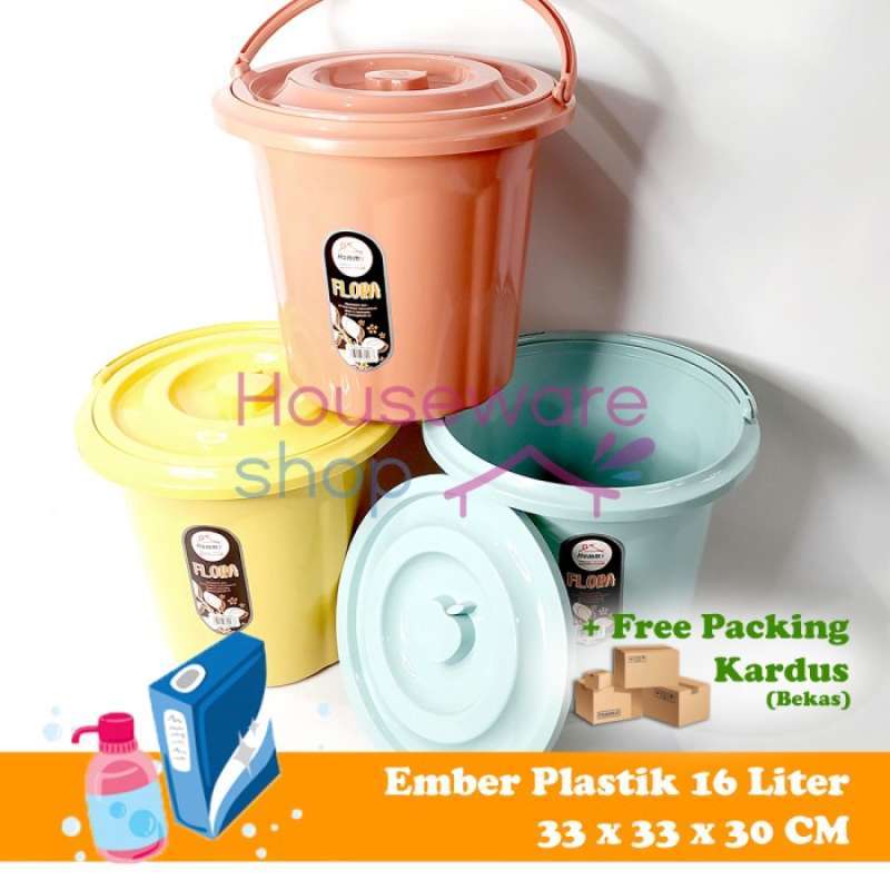 Jual Ember Plastik 16 Liter Original Murah - Harga Diskon April 2024 ...