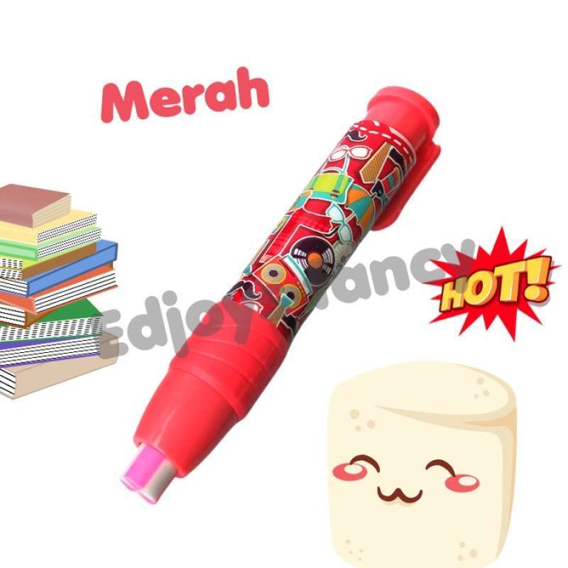 Jual Hapusan Penghapus pensil mekanik cetek karakter lucu unik ...