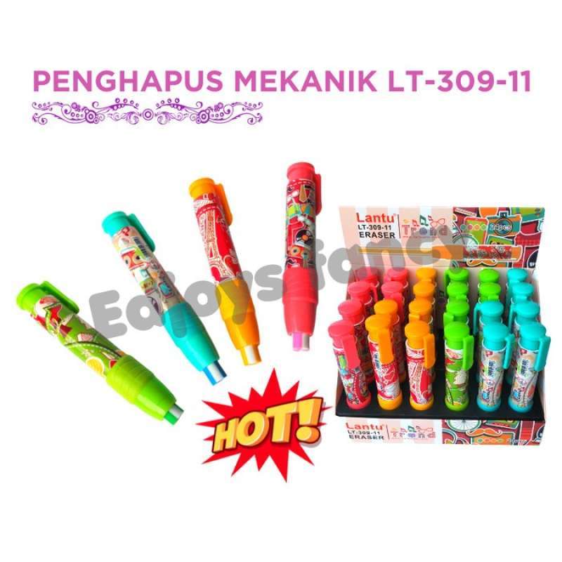 Jual Hapusan Penghapus pensil mekanik cetek karakter lucu unik ...