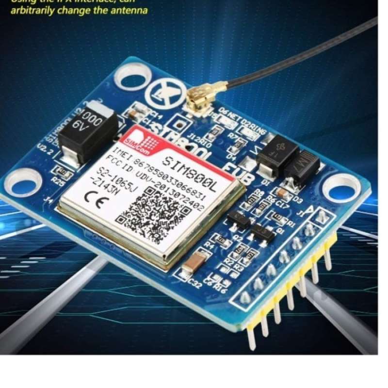Jual Sim 800l V2 Upgrade Version Gsm Gprs Module For Arduino 5v Di Seller Tokoasia Riau