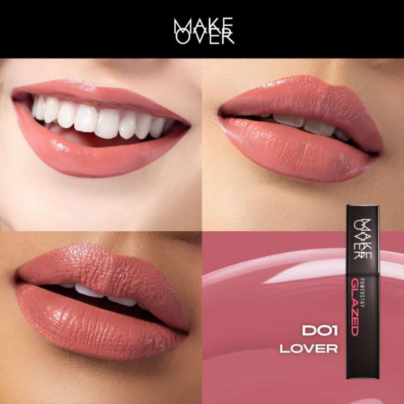 Jual Make Over Powerstay Glazed Lip Pigment - Transferproof | Tahan ...