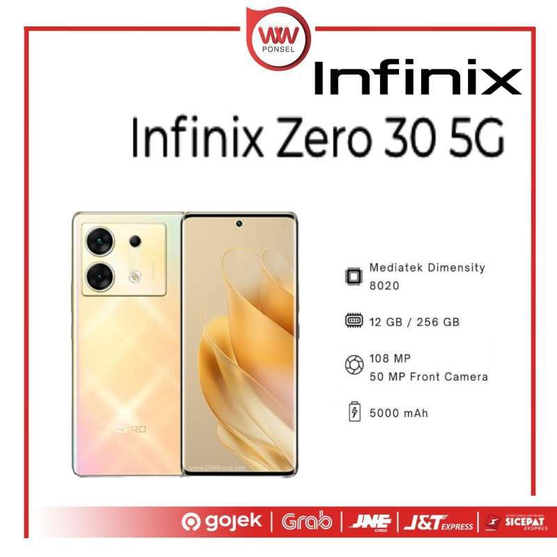 Jual Hp Infinix Zero 30 5G Ram 12GB Internal 256GB Garansi Resmi di Seller wwponsel_hangtuah ...