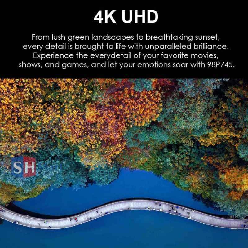 Jual TCL 98P745 4K UHD SMART P745 98 INCH GOOGLE TV VRR 144Hz DOLBY ...