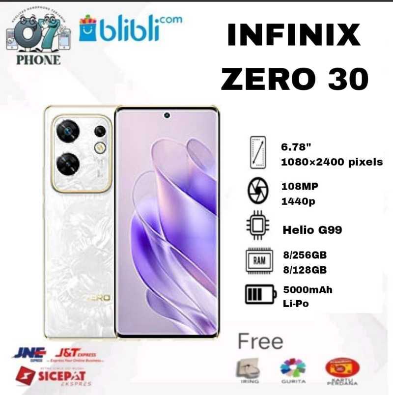 Promo INFINIX ZERO 30 RAM 8GB DAN INTERNAL 256GB - GARANSI RESMI ...