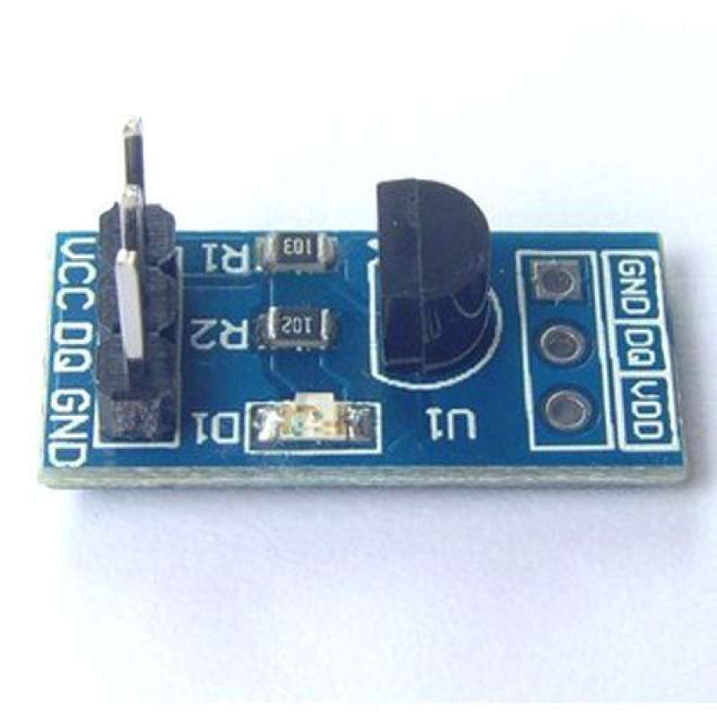 Jual (local Stock) Ds18b20 Temperature Sensor Measurement Module ...