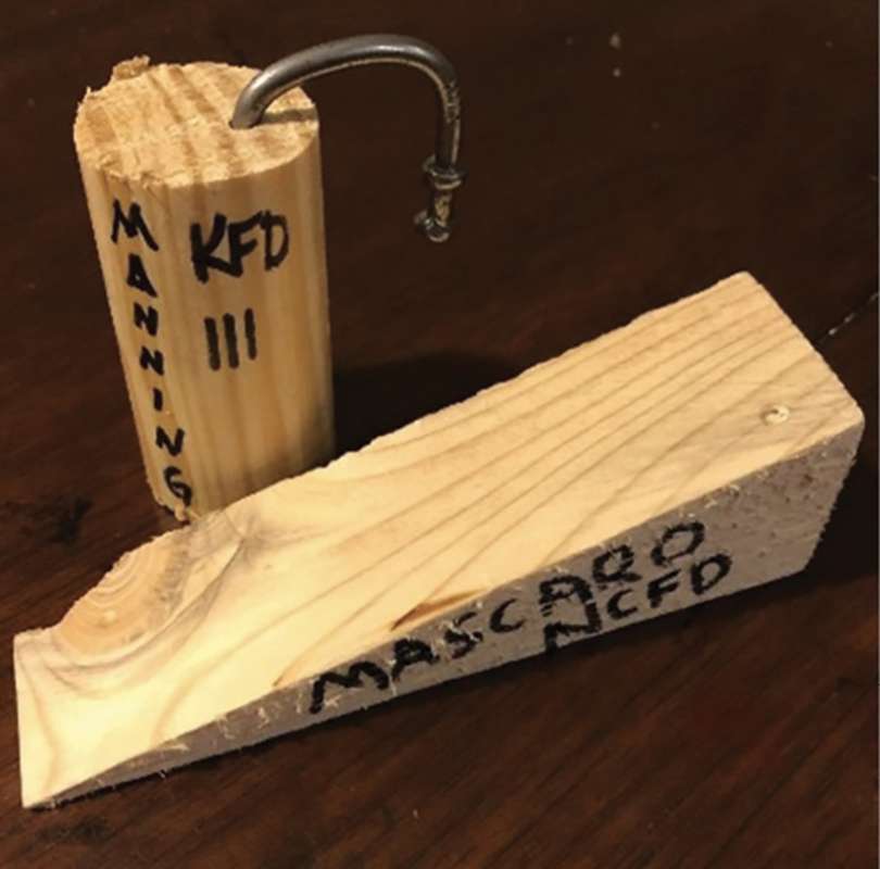 Promo Wood Sprinkler Wedges Penahan Pemadam Kebakaran Stop Water ...