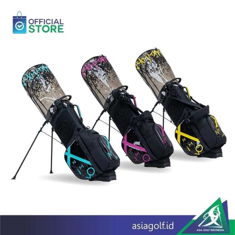 Jual Stand Bag Golf Omnix Transparent | Golf | Tas Golf Berdiri - White ...