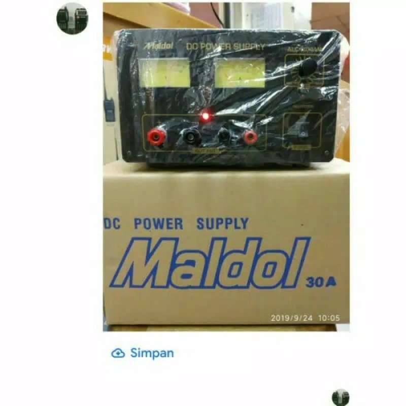 Promo POWER SUPPLY RADIO RIG MALDOL 30A / PS MALDOL 30 AMPERE TRAFO ...