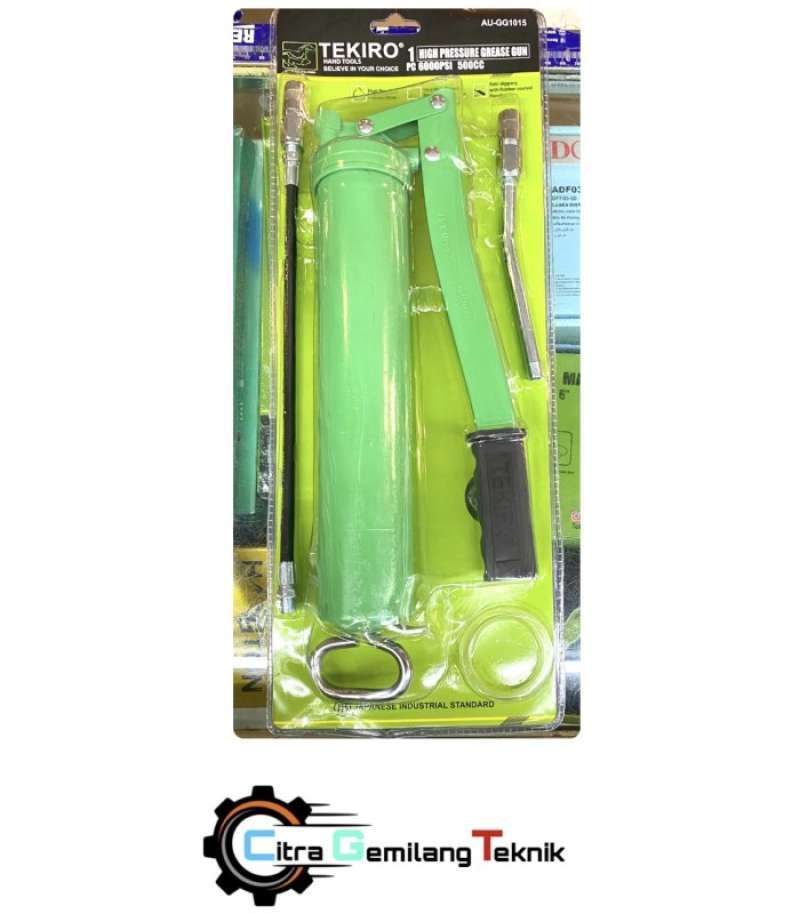 Promo Tekiro high pressure grease gun 6000psi 500cc/ pompa gemuk 500cc ...