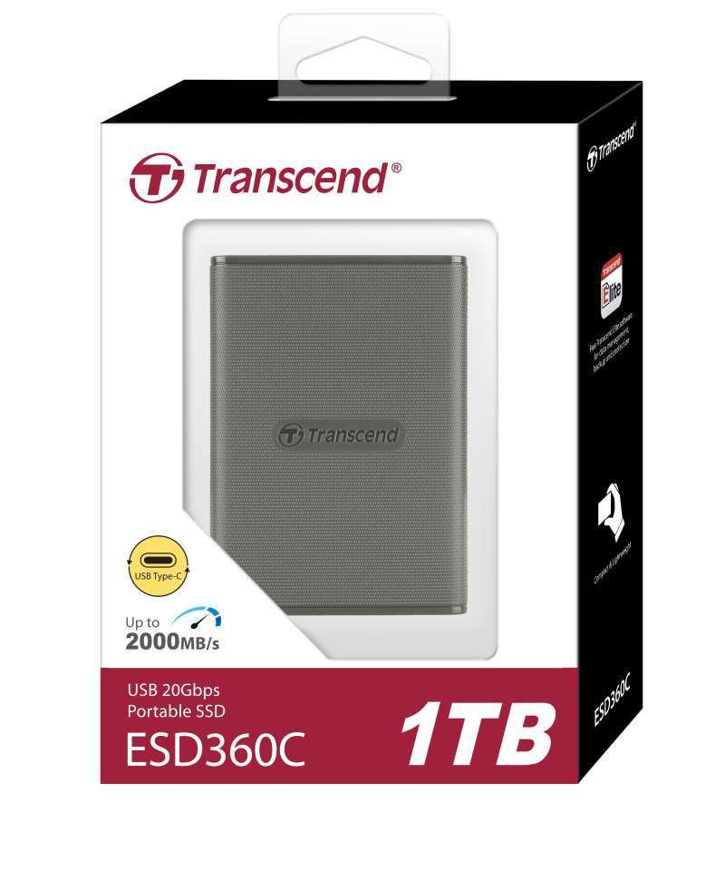 Promo Transcend Portable SSD ESD360C 20Gbps Super Speeds Diskon 9% di ...
