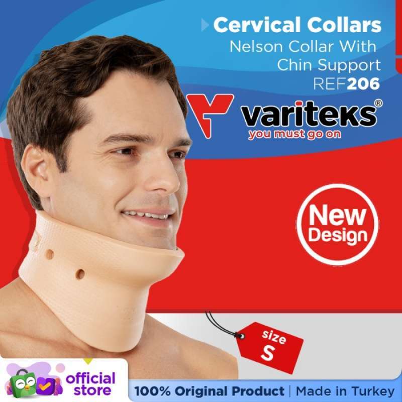 Promo VARITEKS 206 Nelson Collar With Chin Support Penyangga Leher S ...
