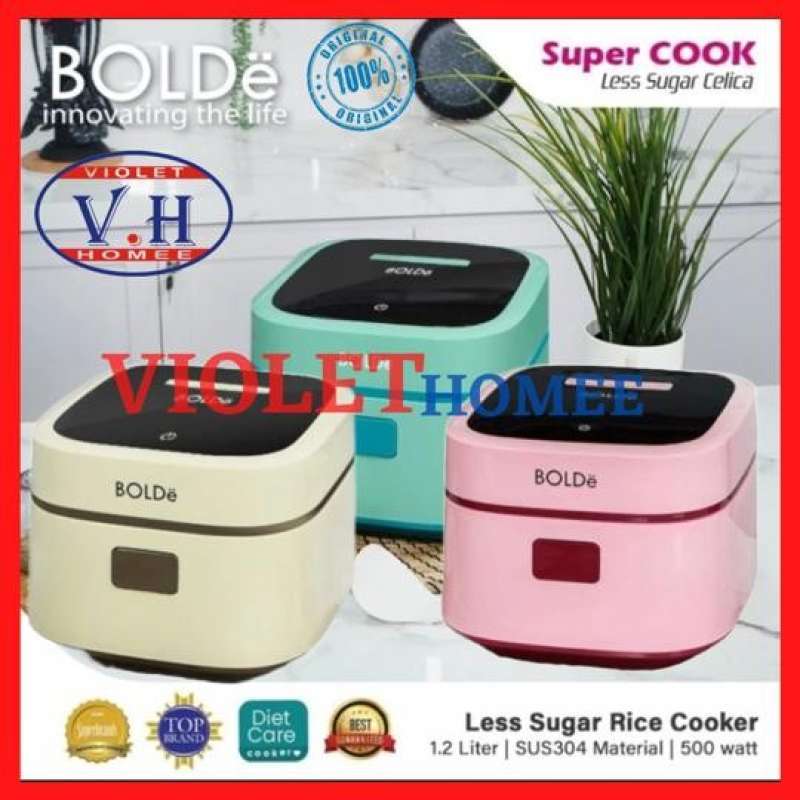 Promo Bolde Super Cook Less Sugar Celica 1,2 Liter - Magic Com Rice ...