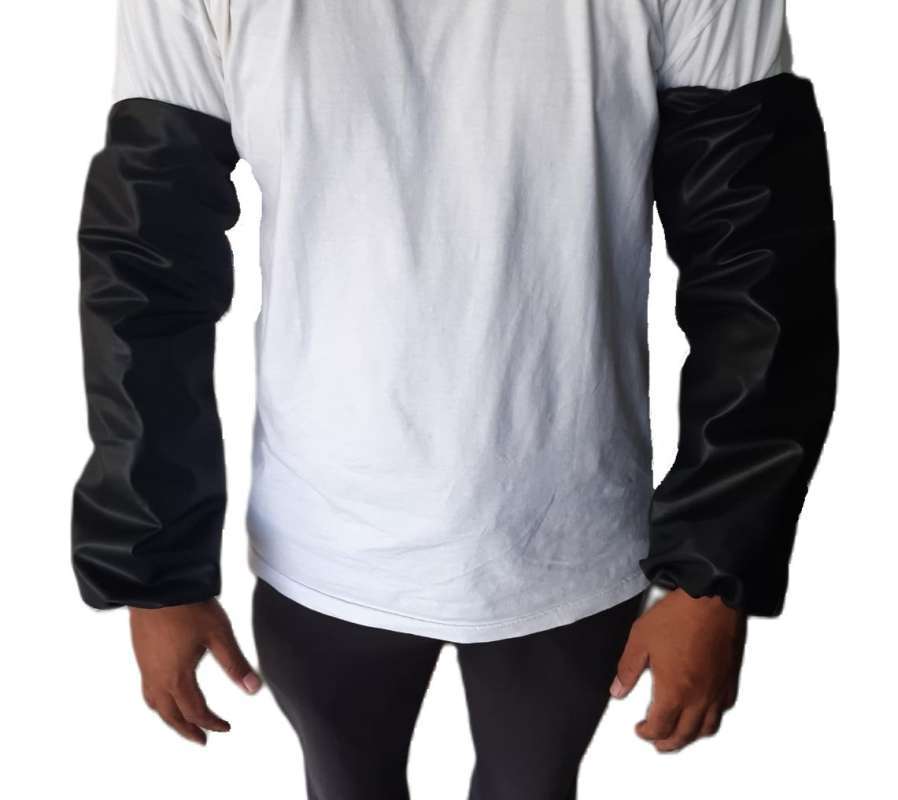 Jual Apron Las Pelindung Lengan Manset Tangan Cover Welding Celemek Pvc ...