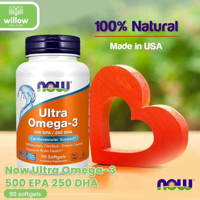 Jual Multivitamin - Now Ultra Omega-3 500 EPA 250 DHA di Seller Willow ...