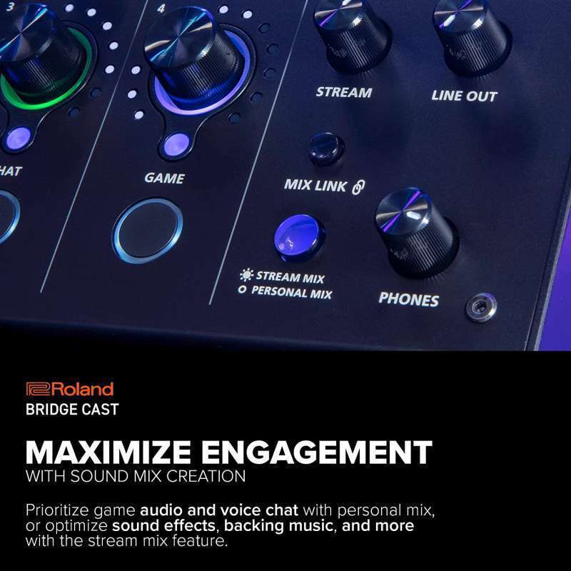 Jual Roland BRIDGE CAST Dual Bus Gaming Mixer di Seller Roland Official ...