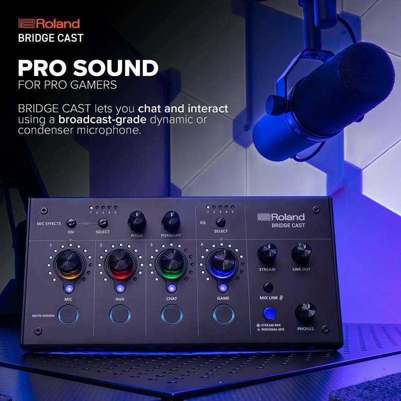 Jual Roland BRIDGE CAST Dual Bus Gaming Mixer di Seller Roland Official ...