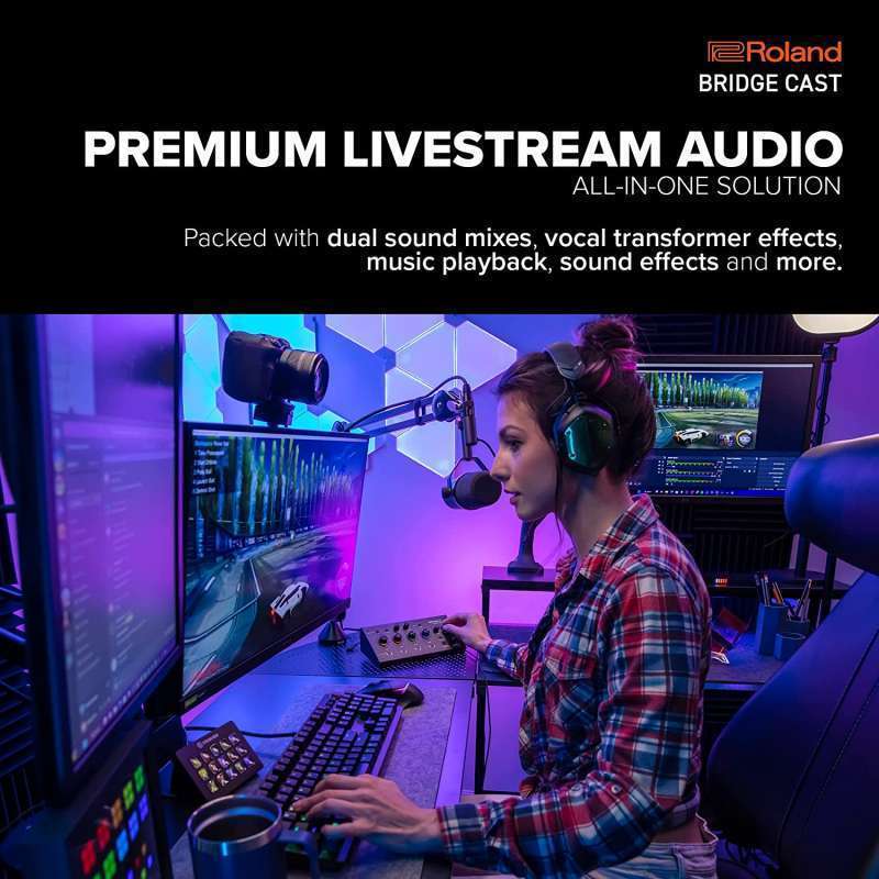 Jual Roland BRIDGE CAST Dual Bus Gaming Mixer di Seller Roland Official ...