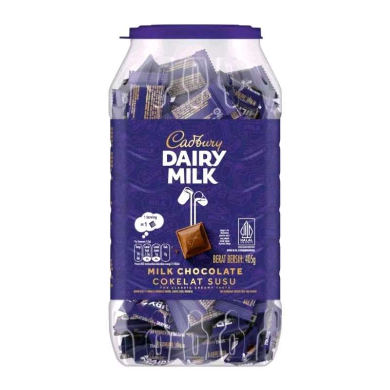 Jual Cadbury Diary Milk Cokelat Neaps Jar Toples - Cadbury Toples di ...