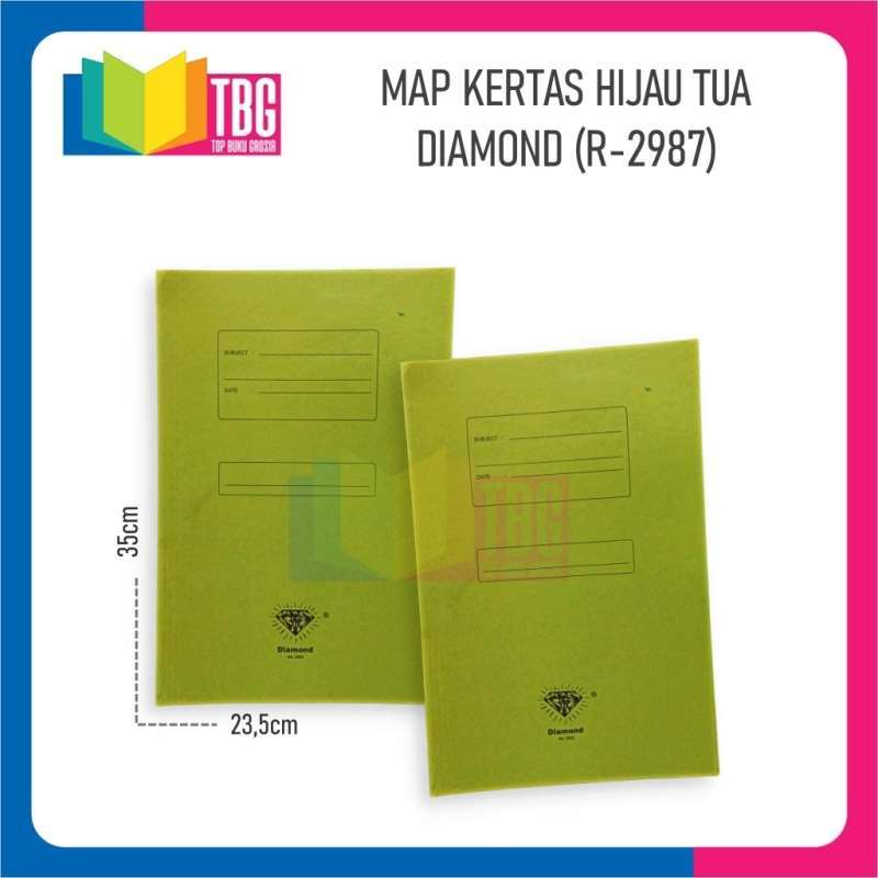 Jual 10 Pcs Map Kertas Diamond / Stopmap Dokumen Di Seller Thebest ...