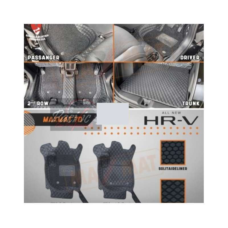 Jual Karpet mangkok maxmat 7D Otoproject All New HRV 2022 Full Bagasi ...