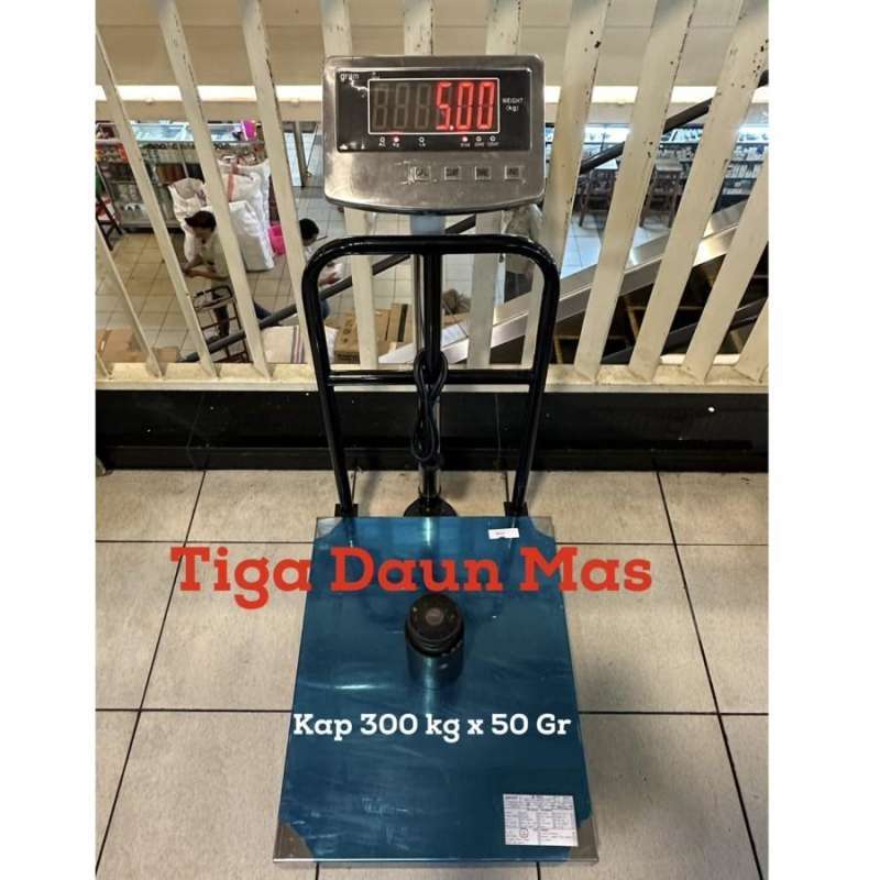 Jual Timbangan Barang Digital 300 Kg Timbangan Ekspedisi Stainless 300 ...