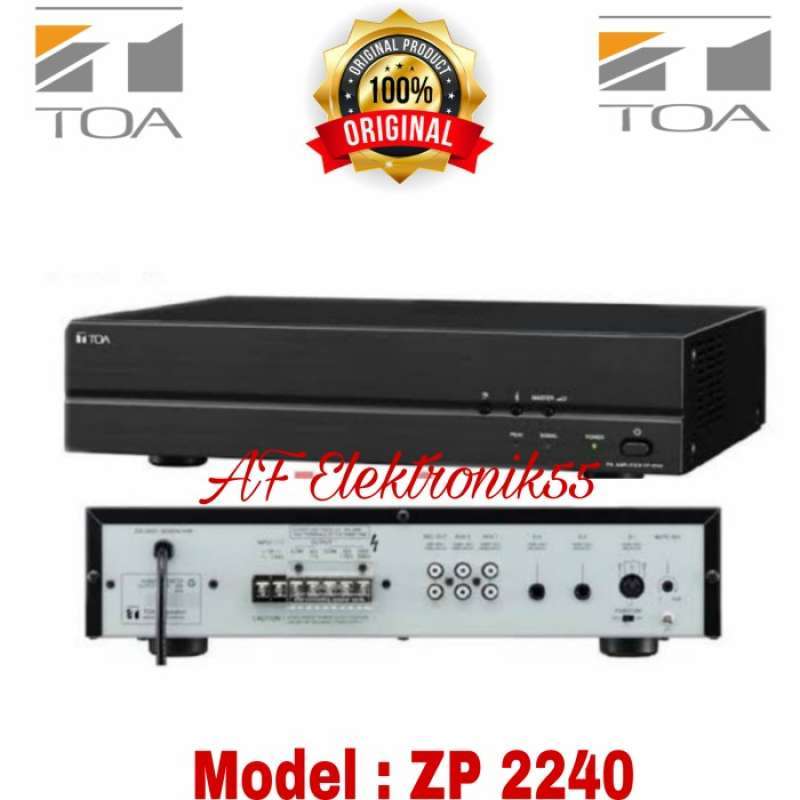Promo Power Amplifier Toa Zp 2240 Original Diskon 23% Di Seller ...