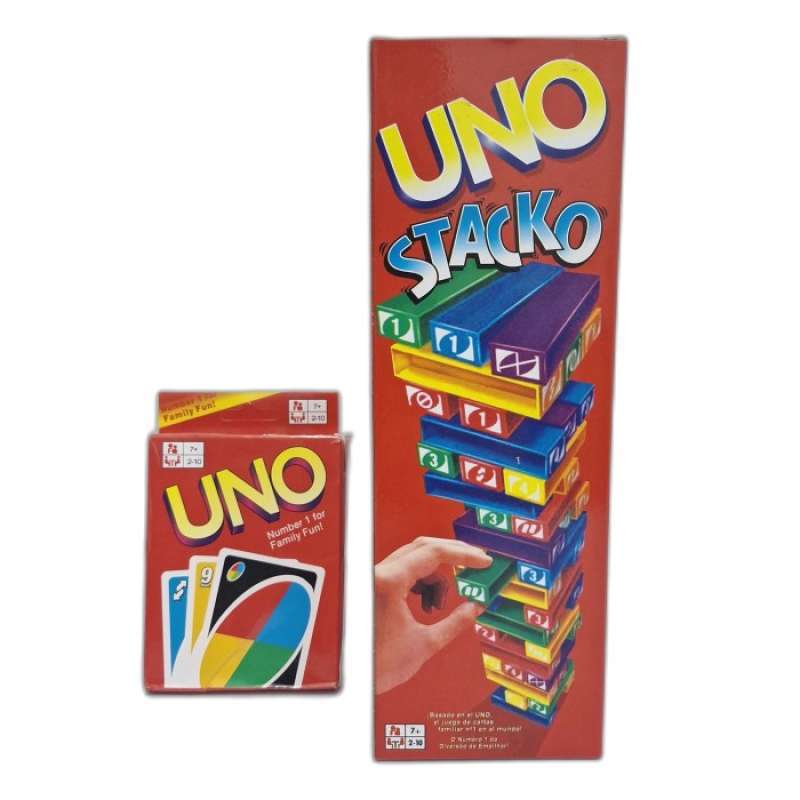 Promo MAINAN ANAK LATIHAN SUSUN BALOK ~ BALANCING GAME STACKING BLOCKS ...