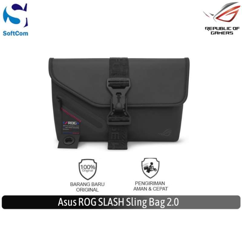 Promo Tas Asus Rog Slash Sling Bag 2.0 Bc3003 Diskon 11% Di Seller ...