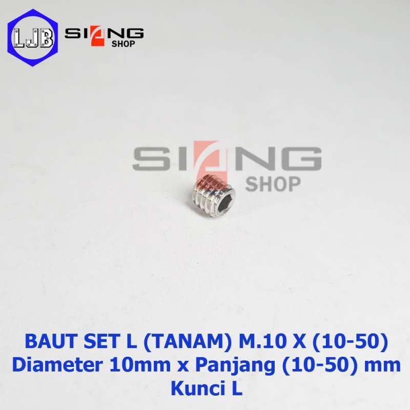 Jual Baut Tanam L Stainless M10 Panjang 10 Sd 50mm (set L) - 10mm (1cm) Di Seller Siang Shop ...