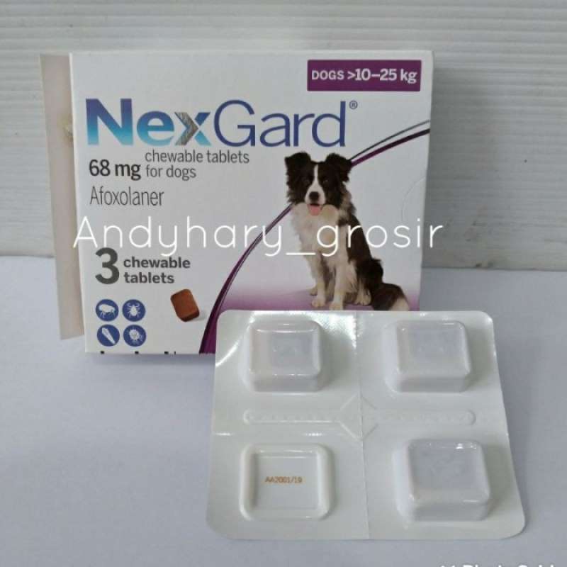 Promo NexGard L ( 10 - 25 Kg ) Obat Kutu Anjing Nex Gard ( Harga Per ...