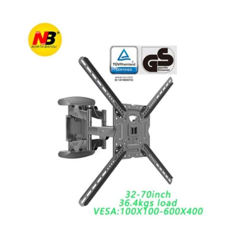 Promo Nbp6 Nb P6 North Bayou Braket Breket Bracket Tv 40 55 60 65 75 ...