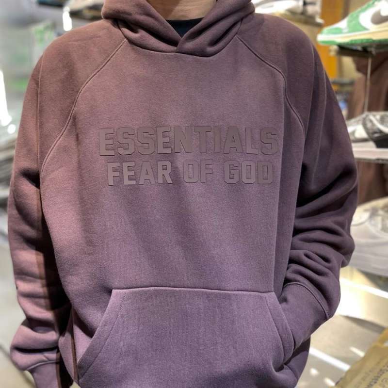 Jual Essentials SS23 Plum Hoodie Fear of God FOG Original di Seller Sneakersguy ID - Kelapa ...
