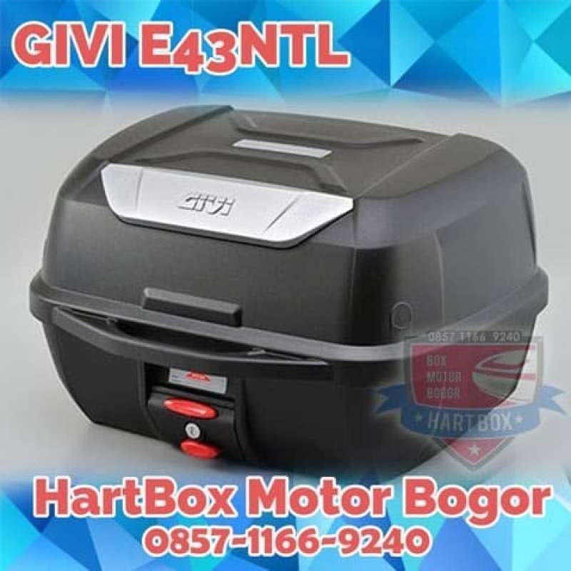 Promo BOX MOTOR GIVI E43NML MULEBOX/PENGGANTI E20/VERSI BARU E20 ...