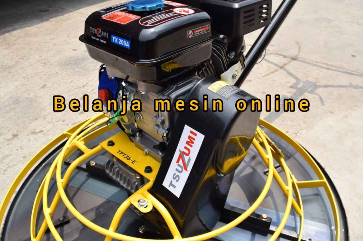 Jual Trowel Beton Perata Cor Semen Tsuzumi TX 200A di Seller Belanja ...