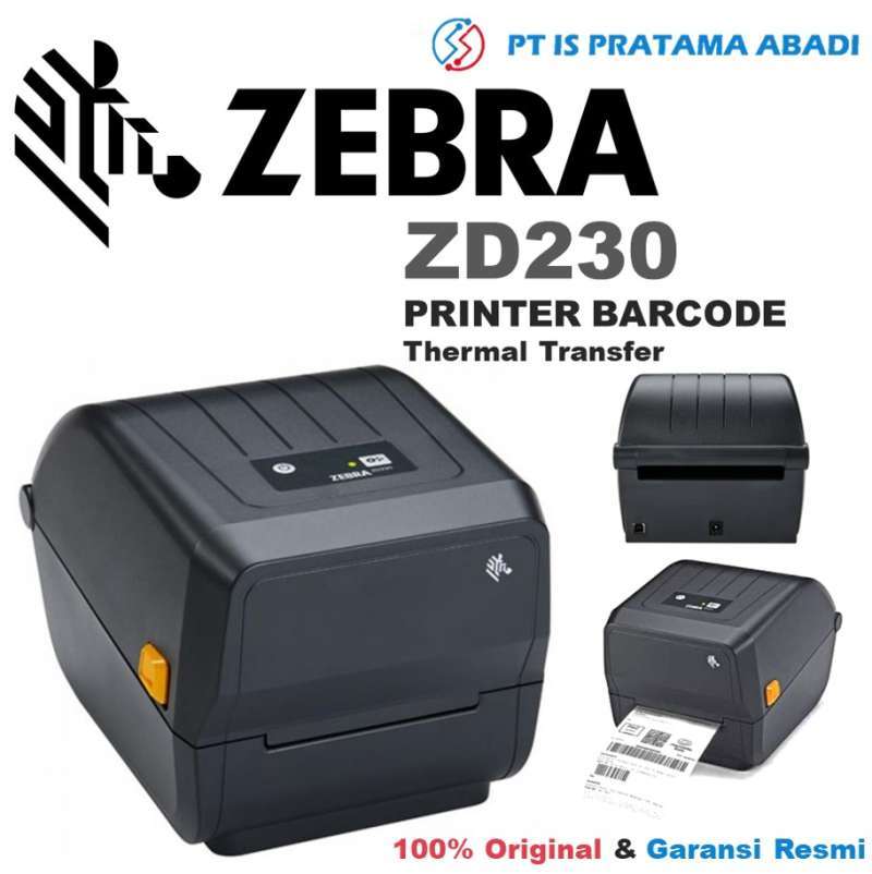 Jual Printer Barcode Zebra Zd-230 / Zd230 Original Dan Garansi Resmi Di Seller Pt. Is Pratama ...