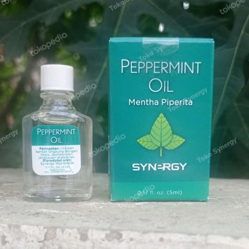 Promo Synergy peppermint Oil minyak essential serbaguna pereda sakit ...