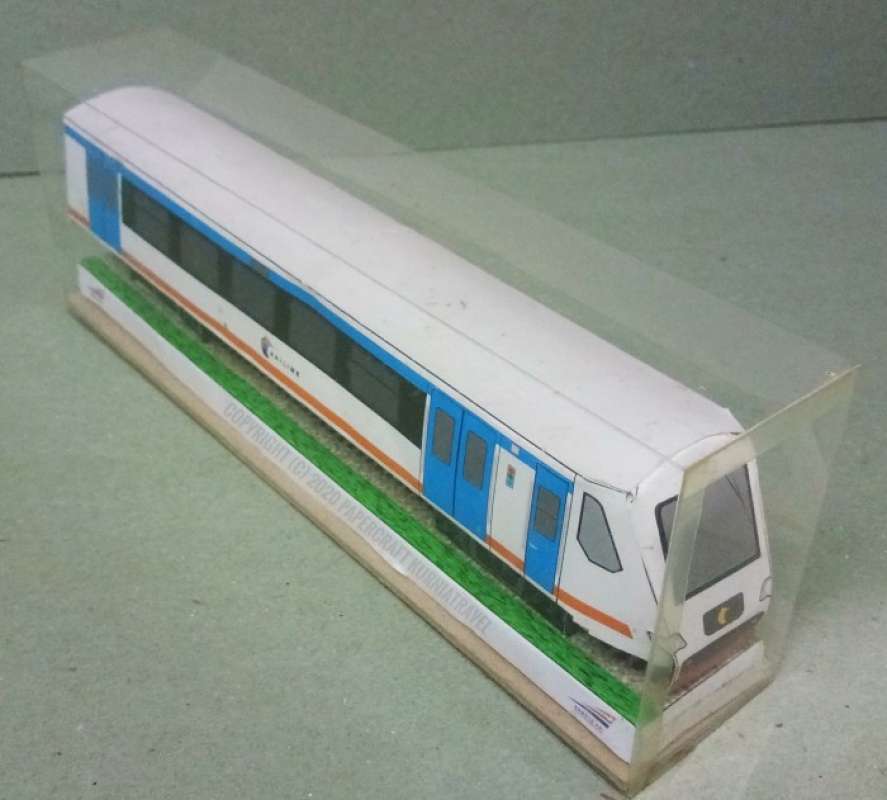 Promo PAPERCRAFT KEPALA KERETA BANDARA - LUTOFIA Diskon 50% di Seller ...