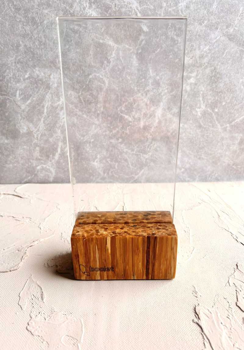 Jual Customized Tent Card Stand Di Seller Boolet - Boolet Warehouse ...