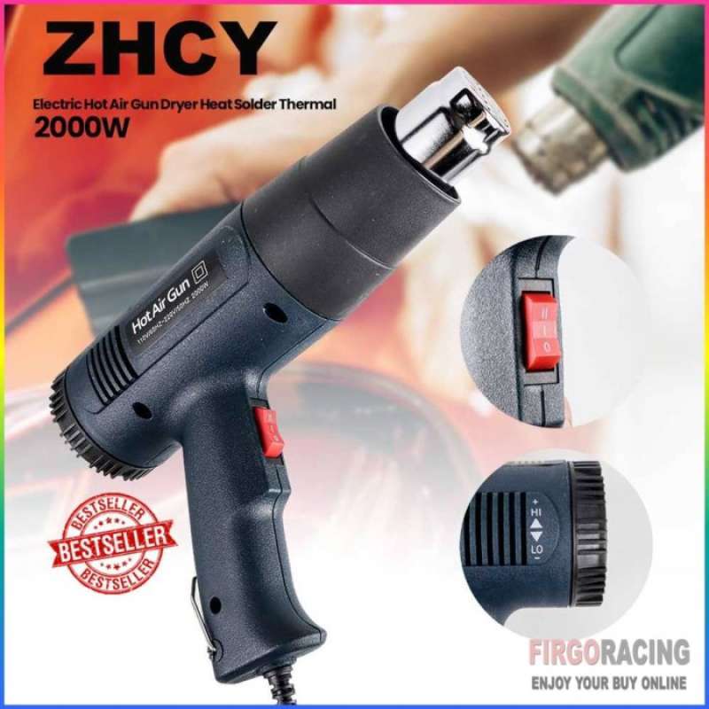 Promo Hot Gun Solder Thermal 2000W Electric Dryer Heat without LED ...