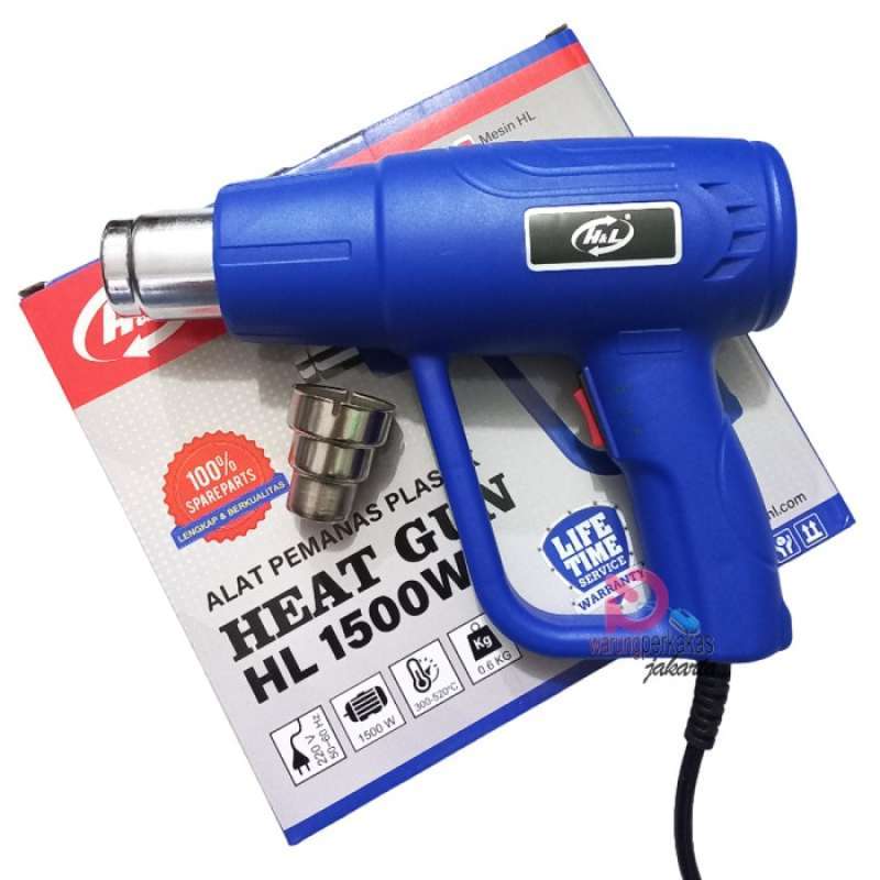 Promo H&L Hot Air Gun - Pemanas Sticker Oracal - Pemanas Kaca Film ...