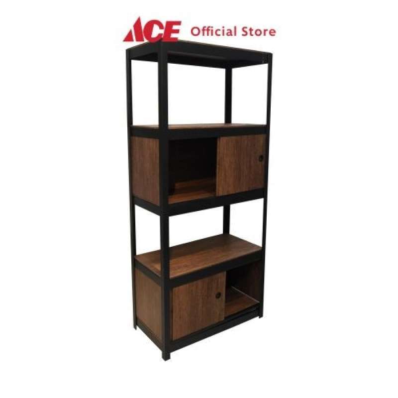 Promo Sale Ace - Homedant Rak Besi 5 Tingkat Dengan 2 Kabinet ...