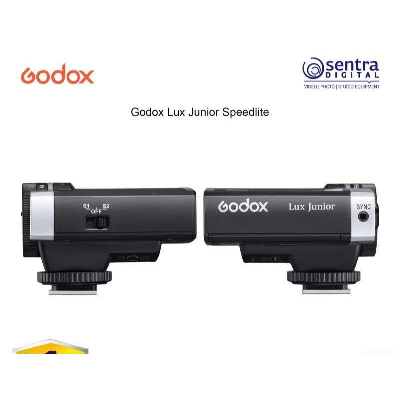 Jual Godox Lux Junior Retro Camera Flash ( Universal Speedlite ) - Dark ...