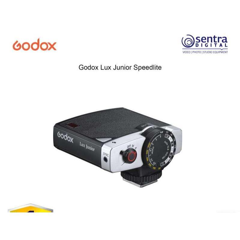 Jual Godox Lux Junior Retro Camera Flash ( Universal Speedlite ) - Dark ...