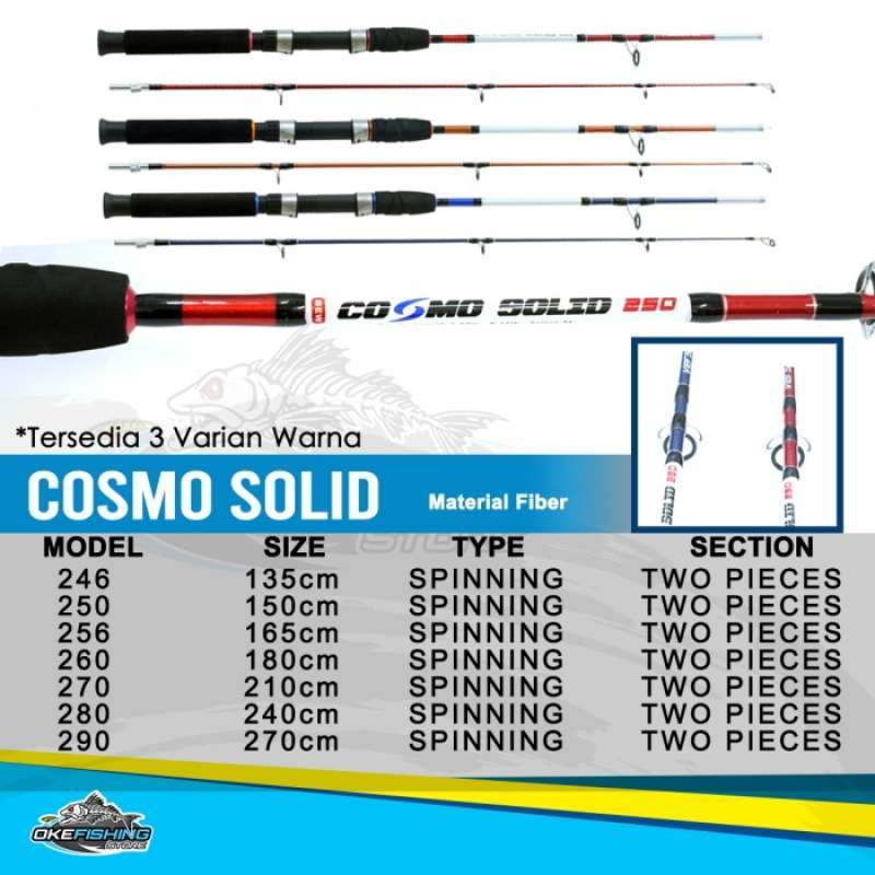 Promo SALE JORAN FIBER VERSUS NEW COSMO SOLID SAMBUNG DUA - VARIAN UKURAN Diskon 50% di Seller ...