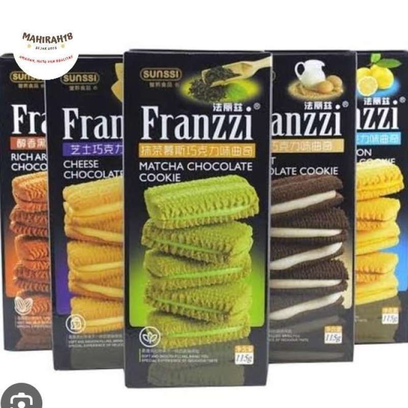 Jual franzzi cookie 115 gram banyak pilihan rasa, READYY!!! di Seller ...